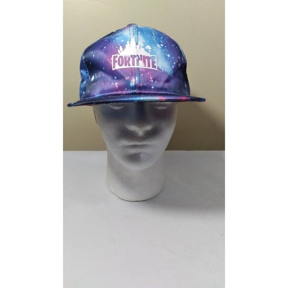 Accessories | Fortnite Galaxy Themed 10 Cotton Snapback Hat | Poshmark